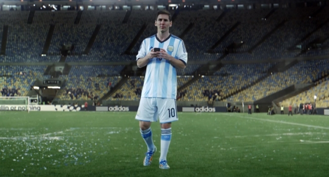 adidas difundió el video completo de su campaña con Lionel Messi