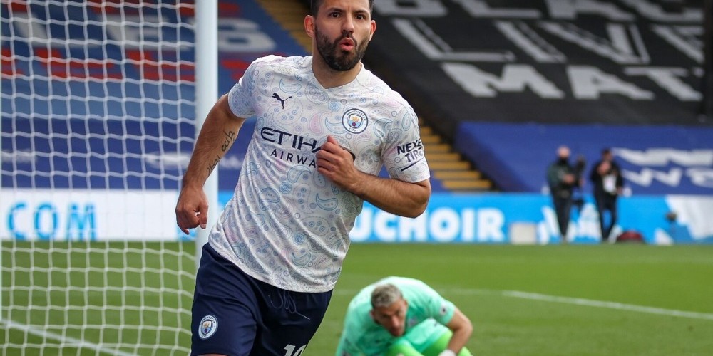 Agüero es el tercer máximo goleador argentino de la historia en Europa, ¿a cuánto está de Messi?