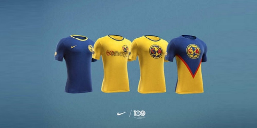 Nike presentó una nueva colección de camisetas históricas del América ...