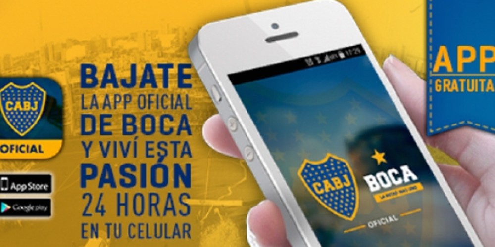 Boca presentó su nueva aplicación oficial