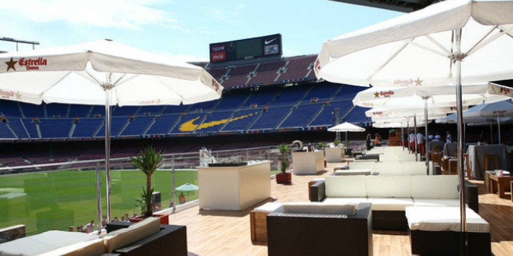 El FC Barcelona estrena el Camp Nou Lounge