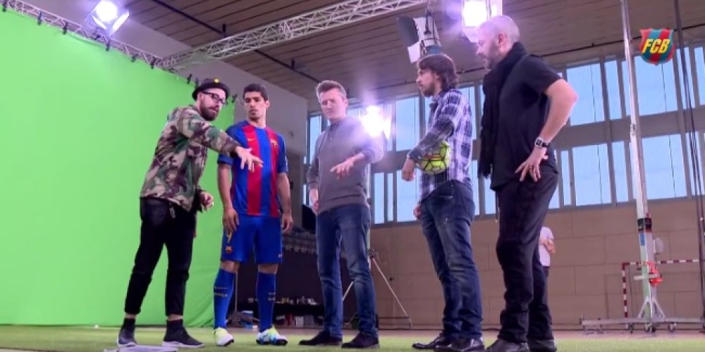 Con Messi, Suárez y sus estrellas, Barcelona mostró el making of de su nueva camiseta