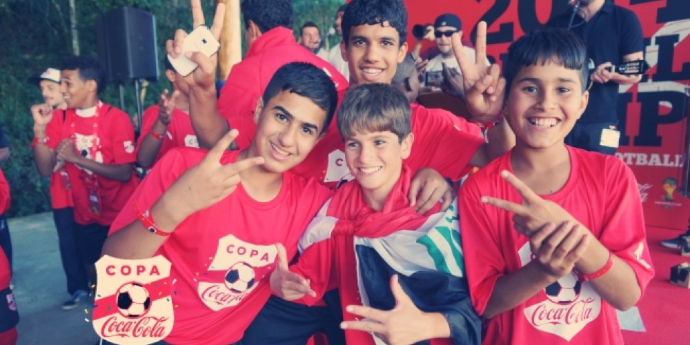 Coca-Cola presentó la Copa Coca-Cola Camp en el Mundial
