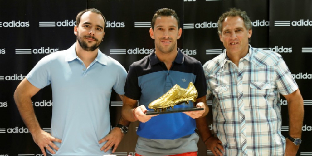 adidas Argentina premió a Maxi Rodríguez por su excepcional año