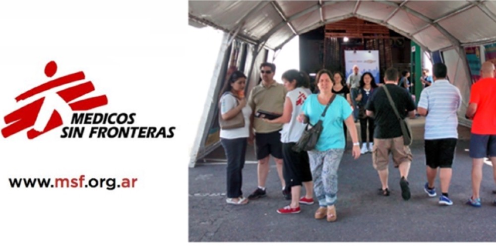 Exitosa campaña de "Médicos Sin Fronteras" en la Shimano Fest