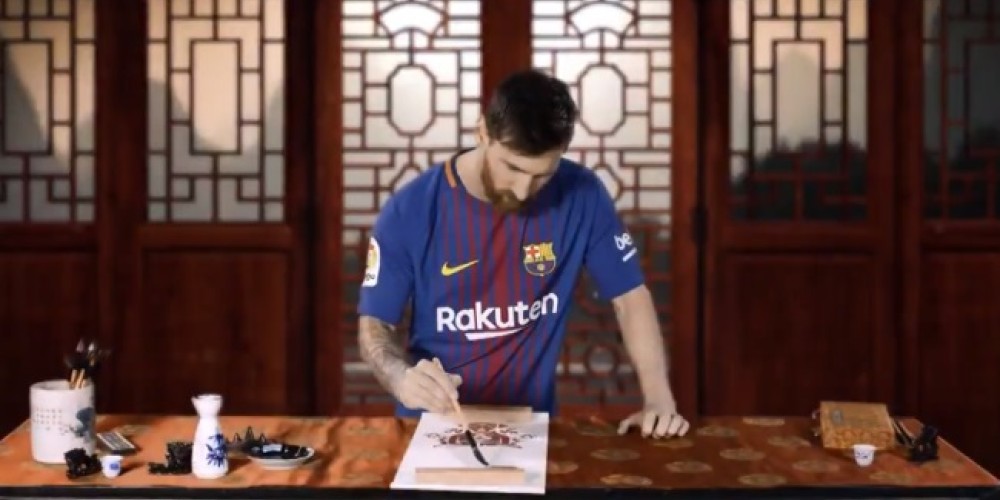 Messi y compañía saludaron a China por su nuevo año a través de un ...