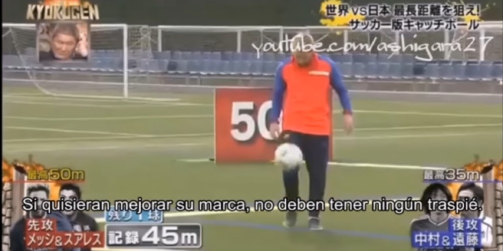 El nuevo desafío de Messi y Suárez para la televisión japonesa