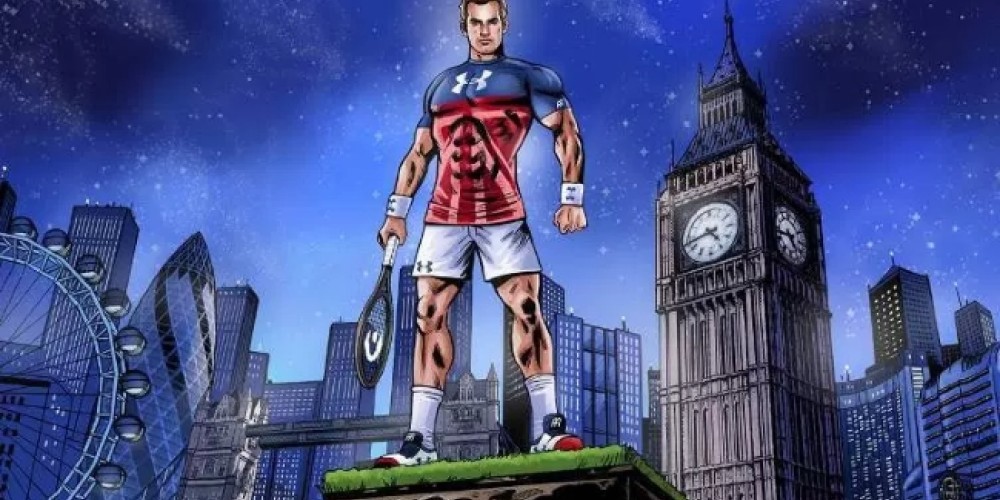 Andy Murray y su nuevo personaje de superhéroe rumbo a Wimbledon