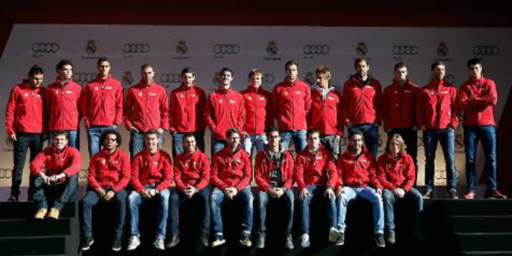 Audi entregó los autos al primer equipo del Real Madrid