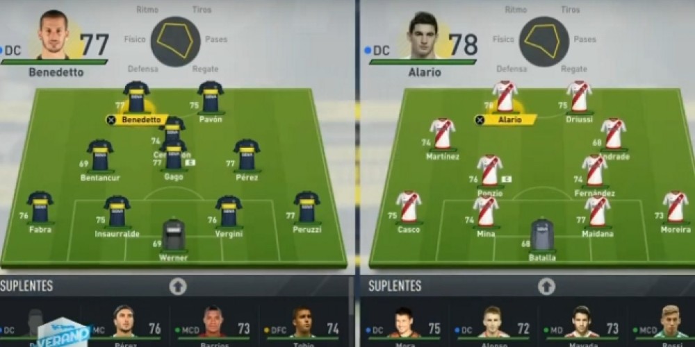 Así se disputó el primer Superclásico virtual entre Boca y River