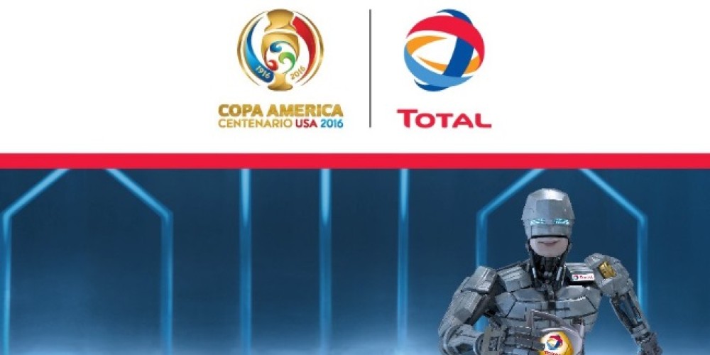 Total será sponsor de la Copa América Centenario