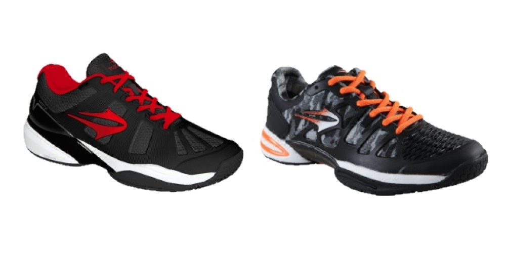 Topper presentó las zapatillas de tenis Cover y Tournament IV