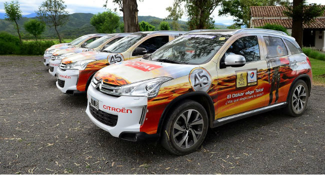 Citroën Argentina acompañó a Total en el Dakar