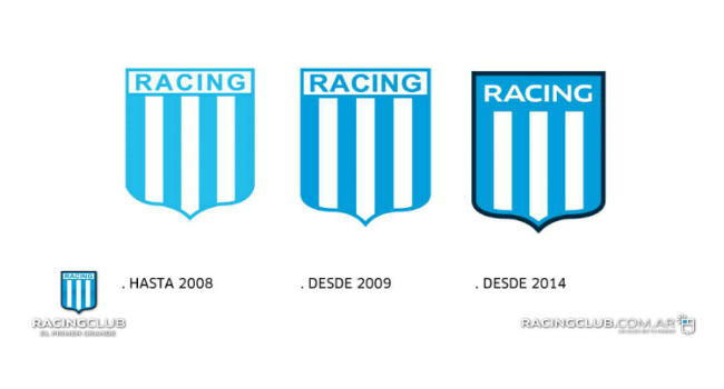 Racing Club presenta su nuevo escudo