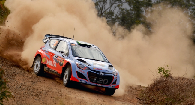 Gran actuación del Hyundai Shell World Rally Team en España