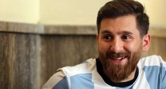 La historia del doble iraní de Lionel Messi