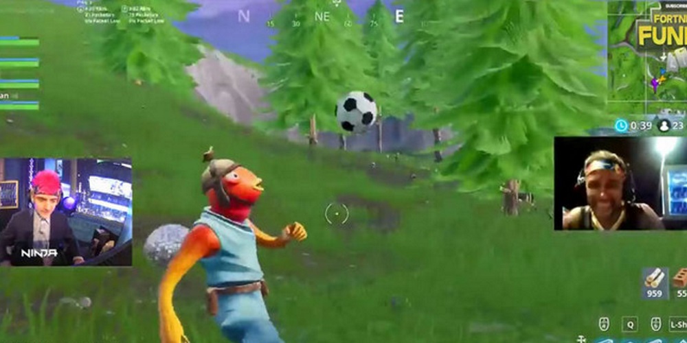 Neymar jugó al Fortnite con Ninja, el streamer más importante del mundo ...