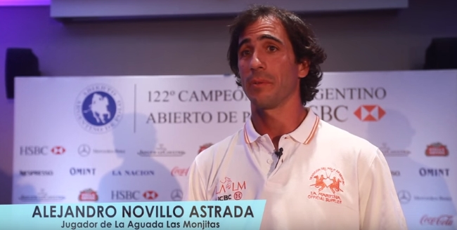 A. Novillo Astrada palpitó el inicio del Abierto Argentino de Polo