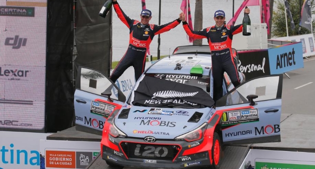 Hyundai hace historia ganando el Rally Argentina tras una espectacular ...
