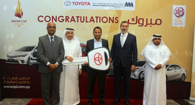 Toyota se suma a la gama de patrocinadores de la primera división de Qatar