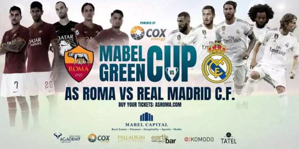 Real Madrid vs AS Roma, el amistoso a beneficio que ¿organizó Rafa Nadal?