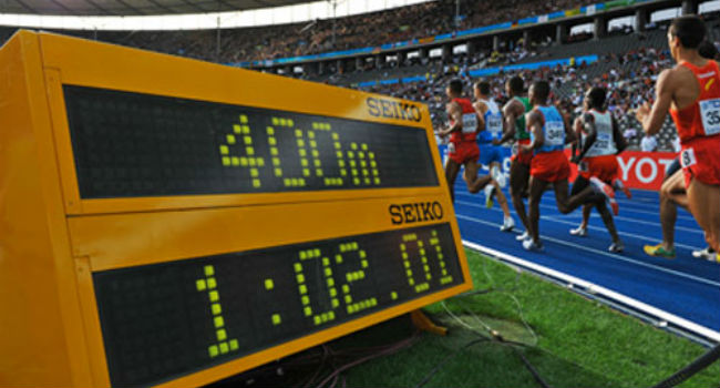 Seiko renueva por 6 años con la IAAF