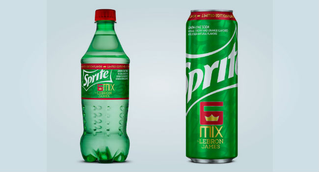 Sprite lanza una edición limitada de LeBron James